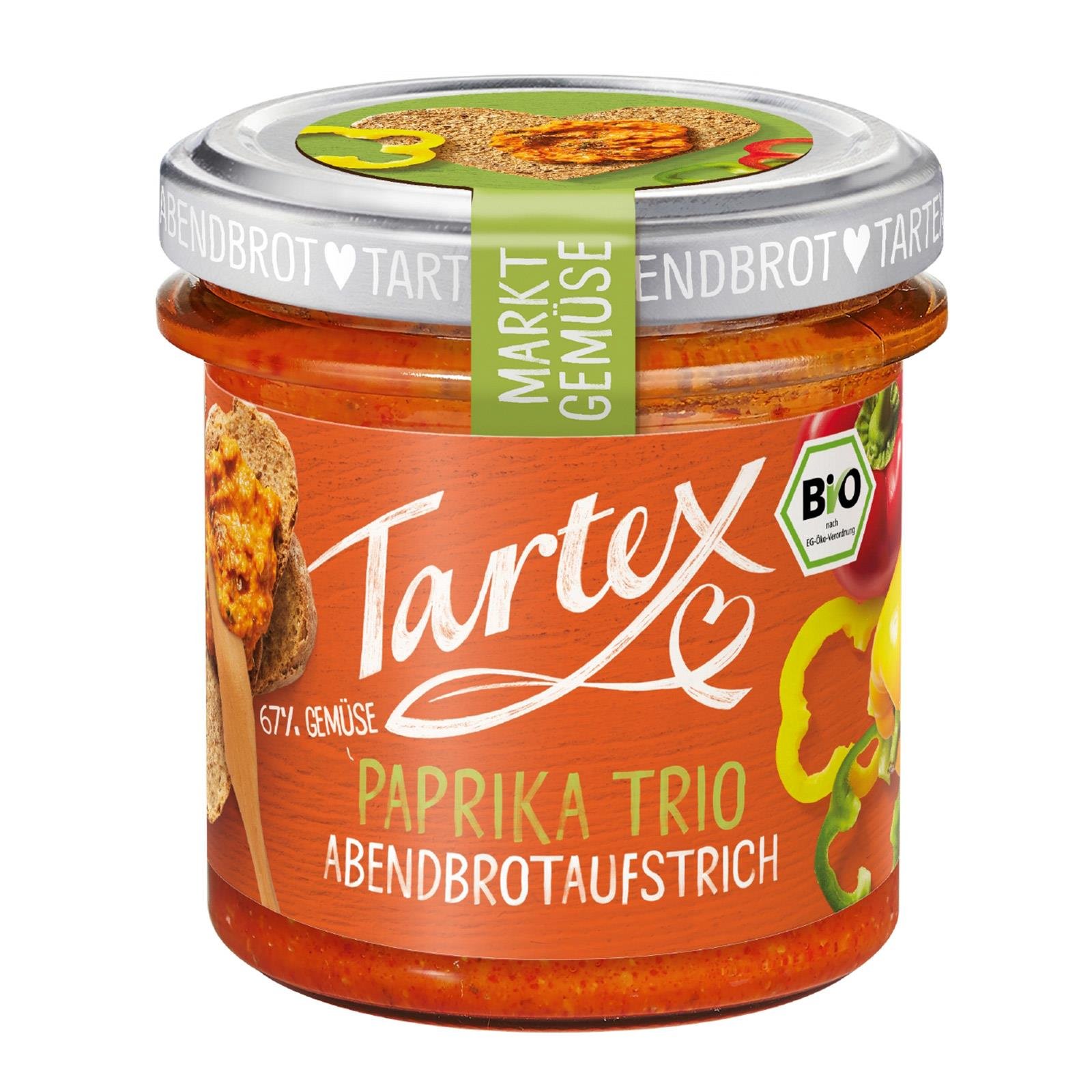 Tartex Paprika Trio Aufstrich | BILLA Online Shop