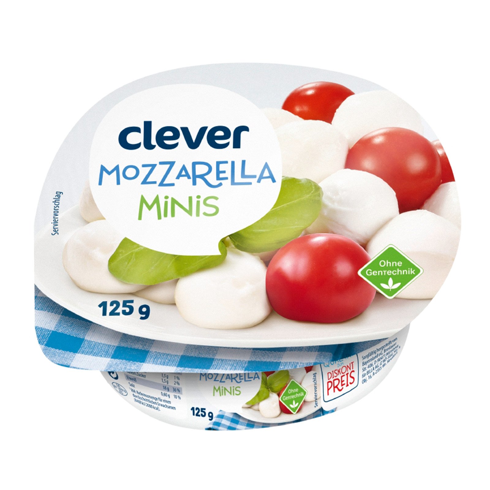 Clever Mozzarella Minis | BILLA Online Shop