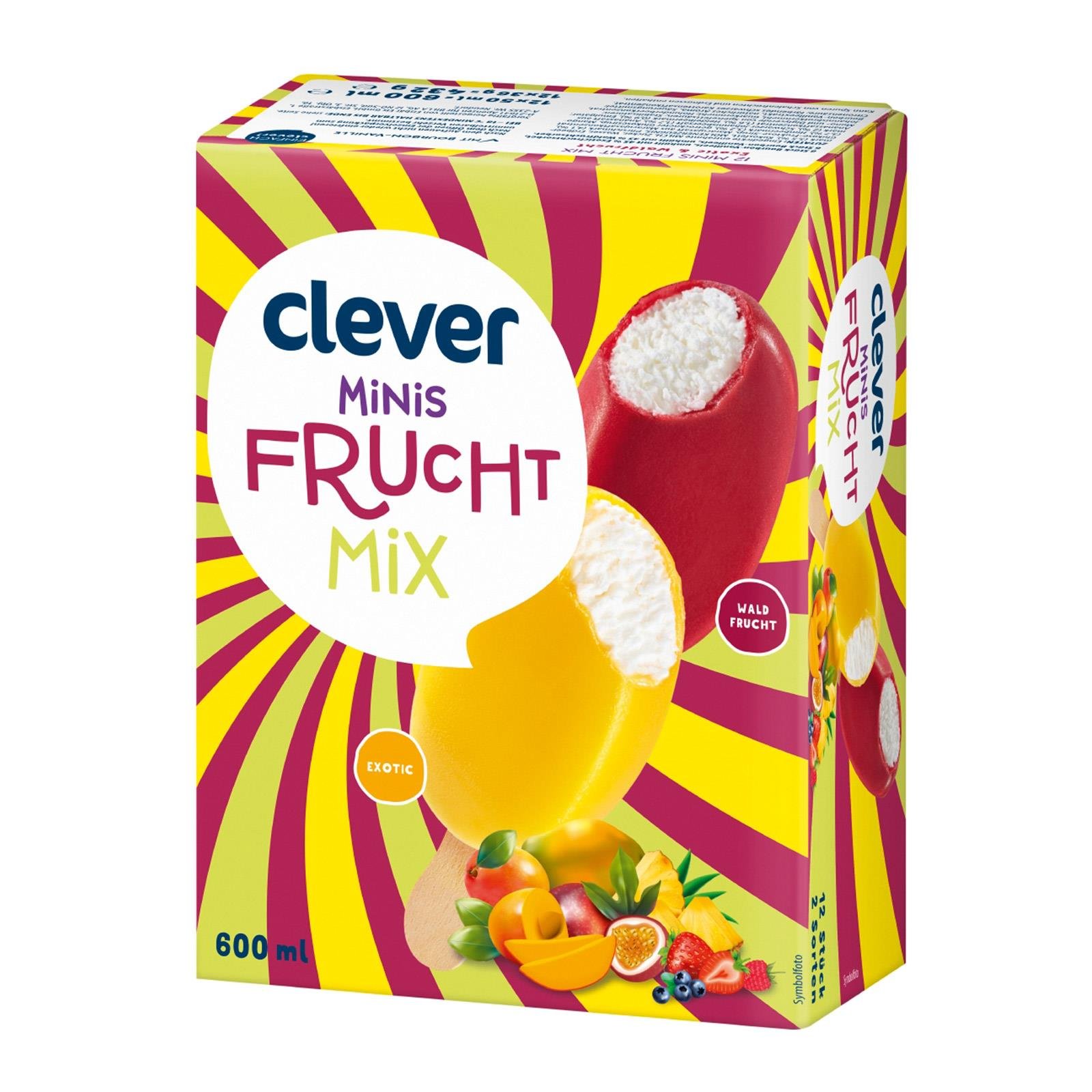 Clever Eis Mini Frucht Mix | BILLA Online Shop
