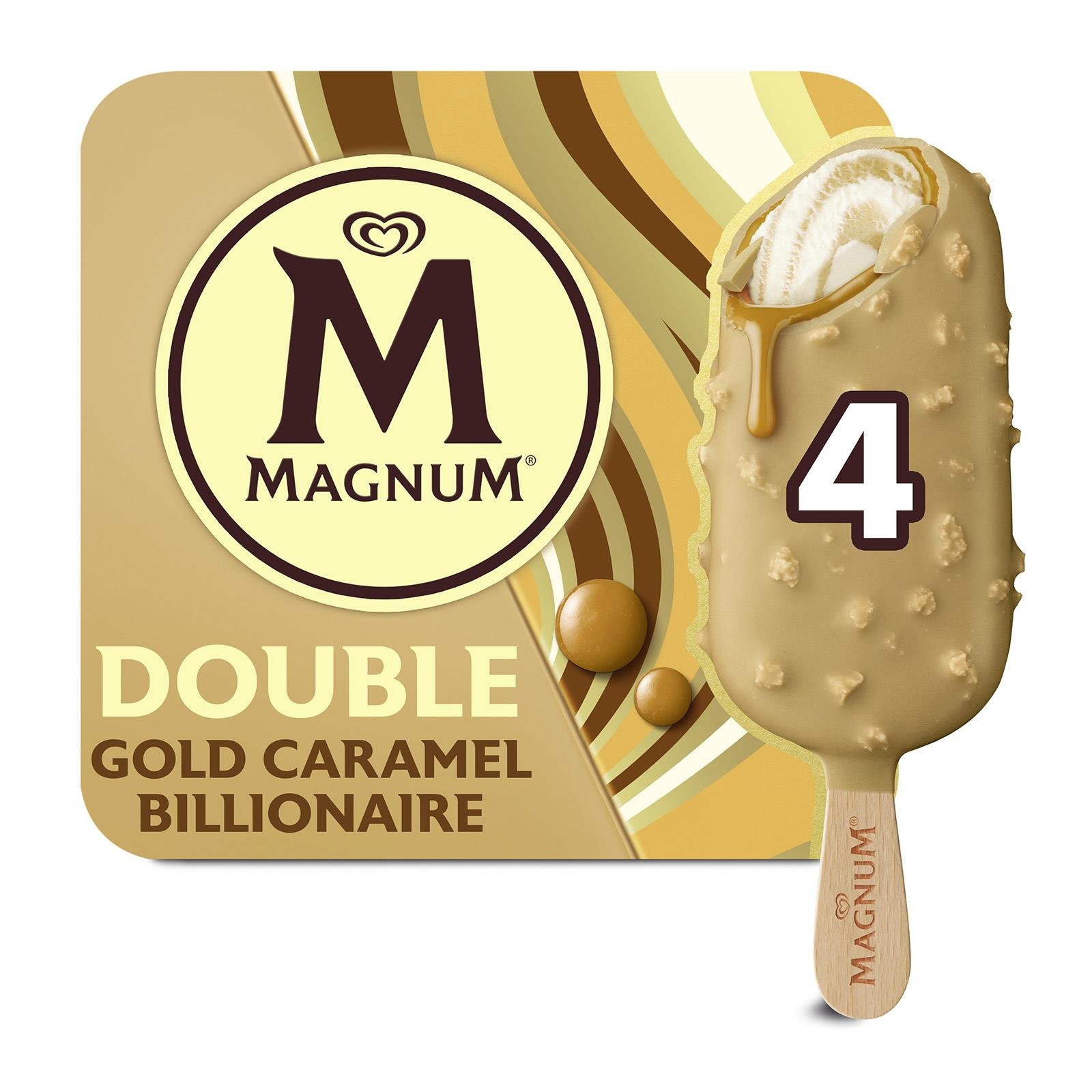 Eskimo Magnum Double Gold Caramel Billionaire | BILLA Online Shop