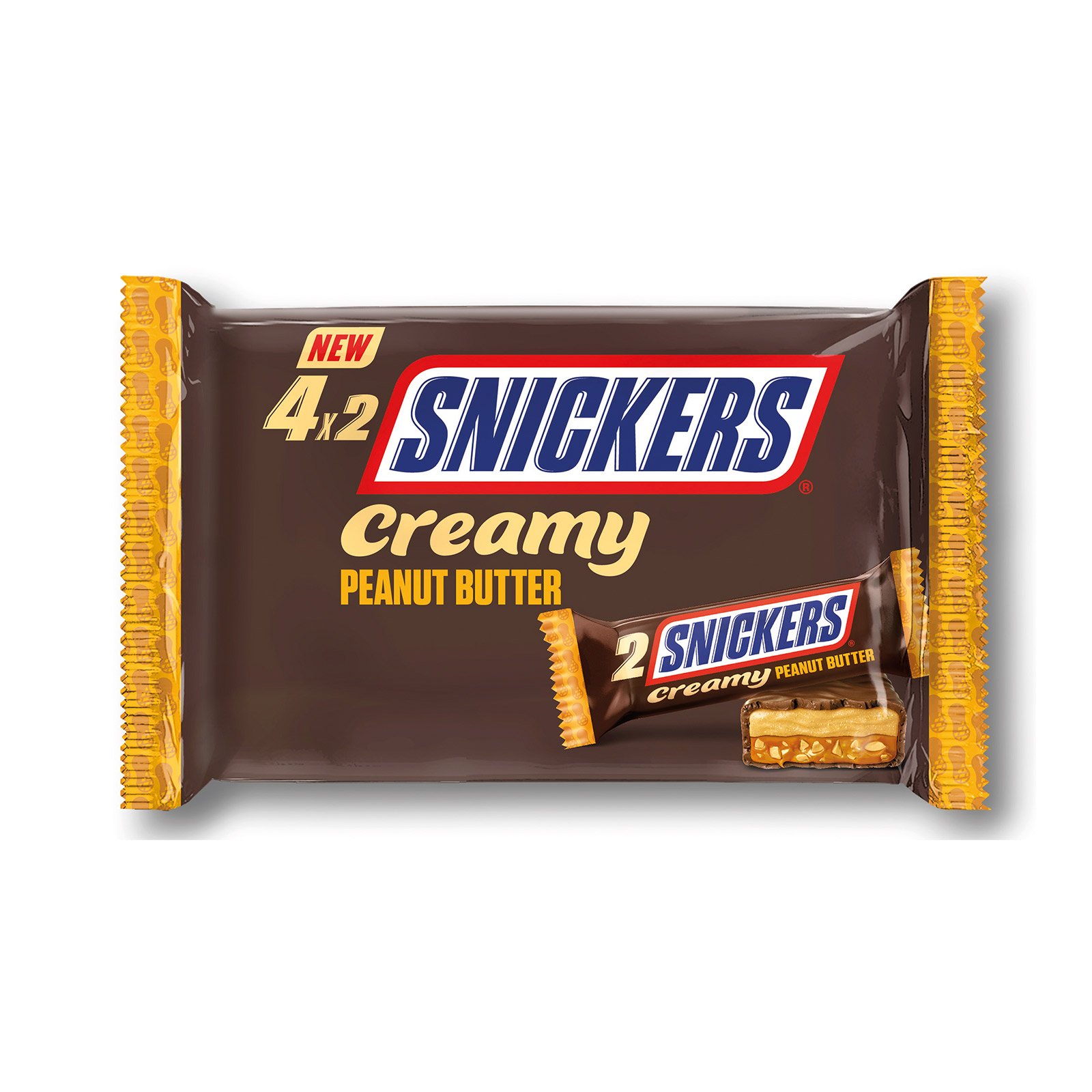 Snickers Creamy Peanut Butter 4er | BILLA Online Shop