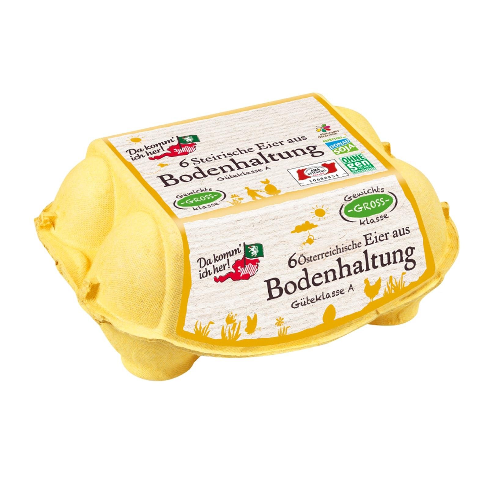 Da komm ich her! Eier aus Bodenhaltung L | BILLA Online Shop