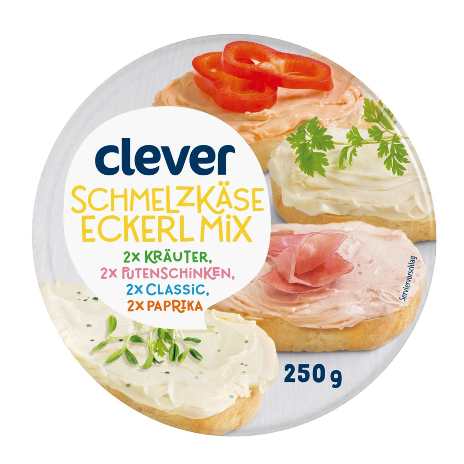 Clever Schmelzkäse Eckerl Mix | BILLA Online Shop