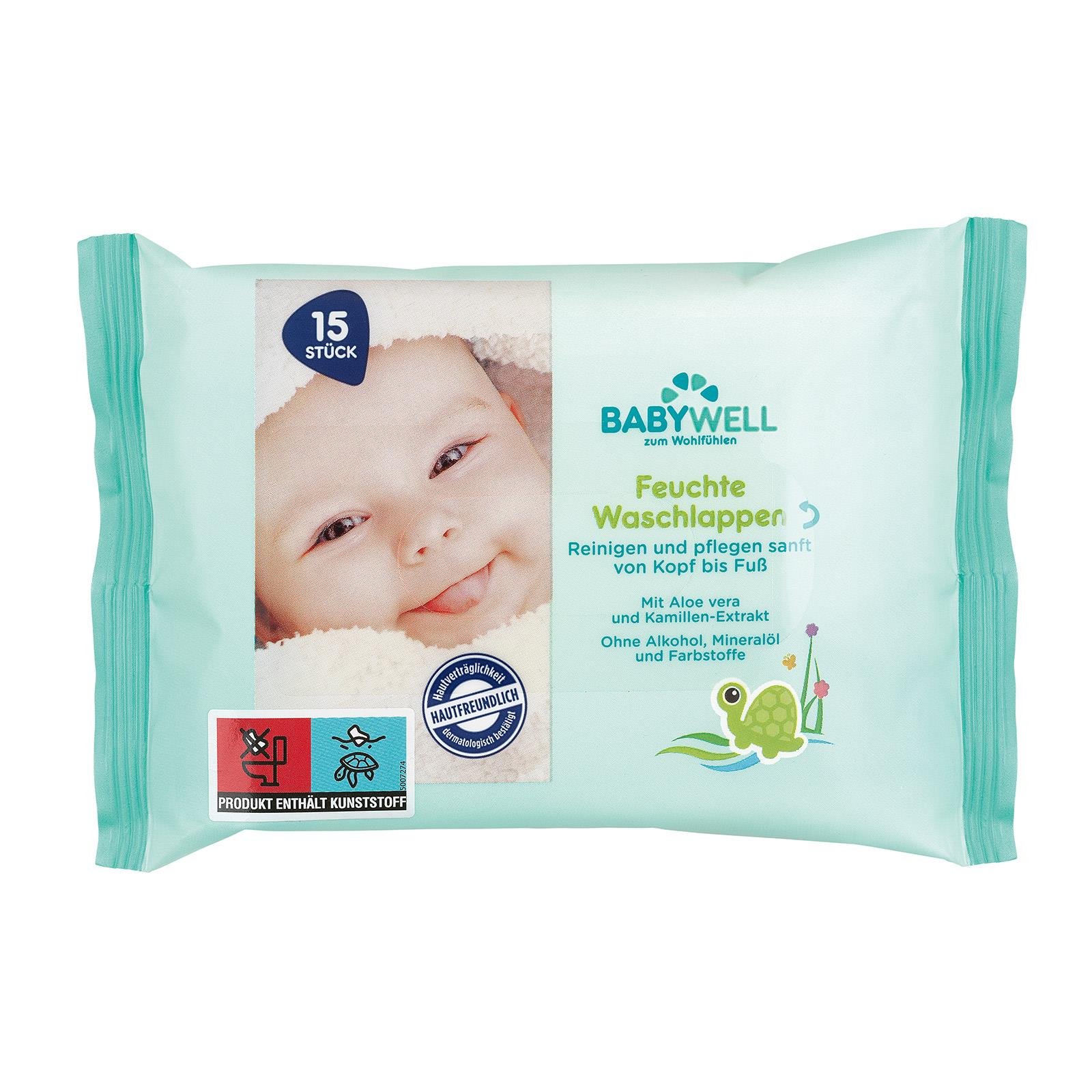 Babywell Feuchte Waschlappen | BILLA Online Shop