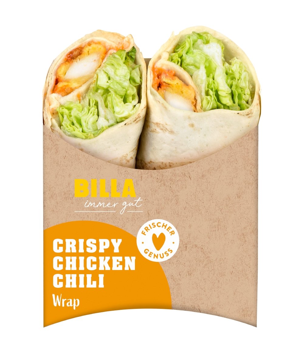 BILLA Crispy Chicken Chili Wrap | BILLA Online Shop