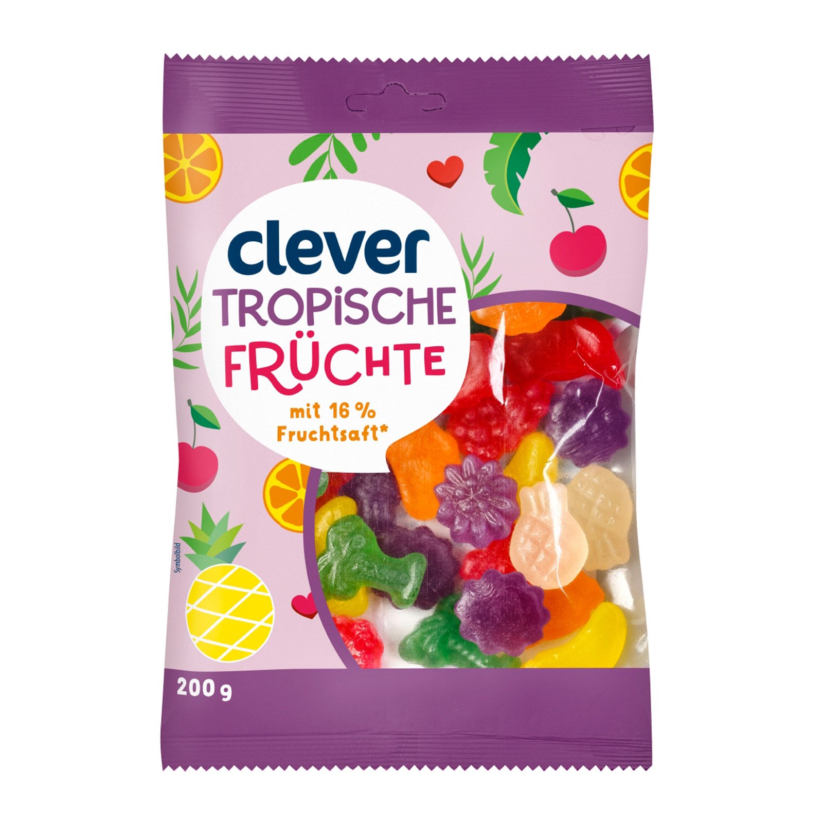 Clever Tropische Gummifrüchte | BILLA Online Shop