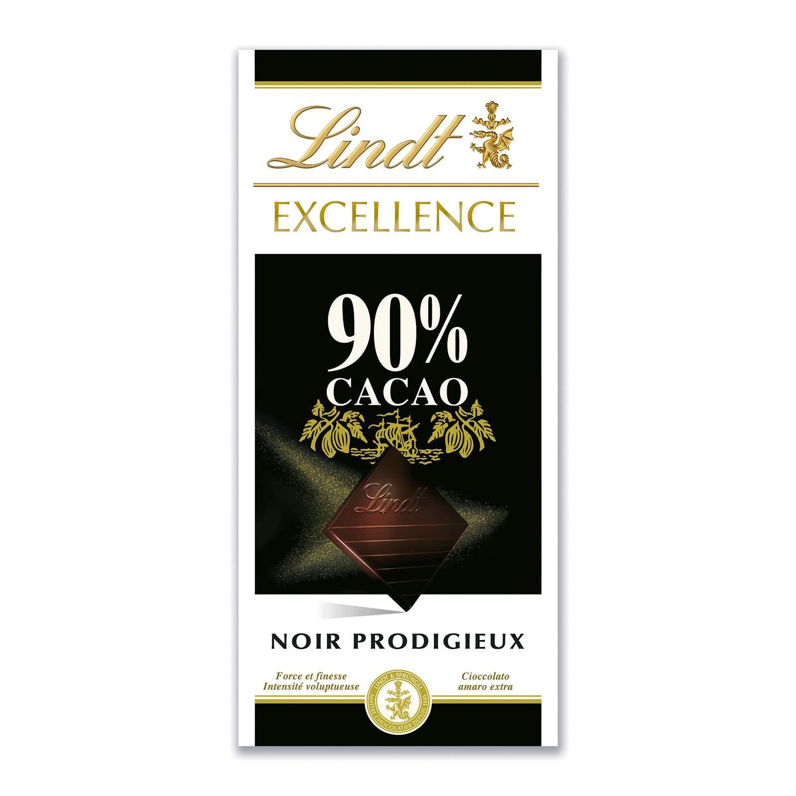Lindt Excellence 90% Noir | BILLA Online Shop
