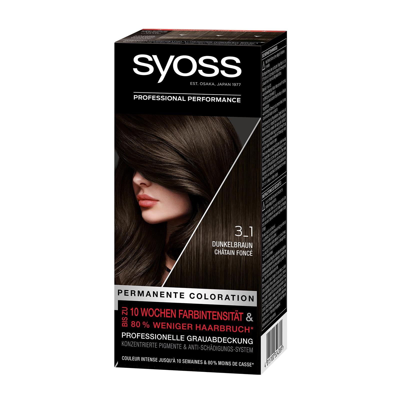 Syoss Color 3-1 Dunkelbraun | BILLA Online Shop