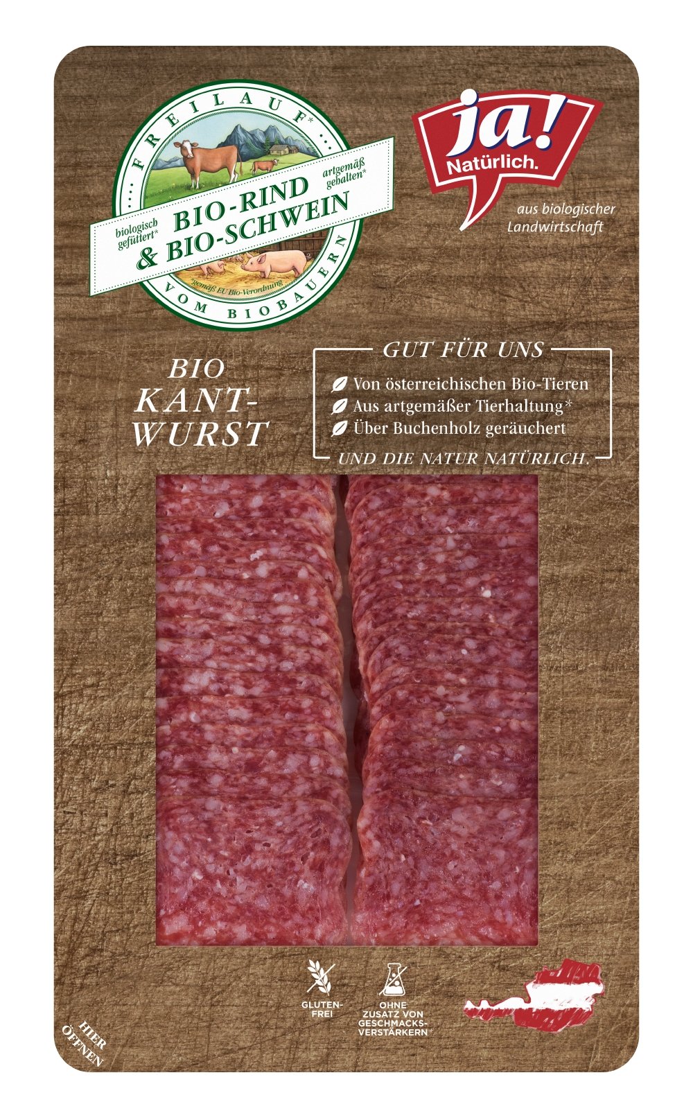 Ja! Natürlich Kantwurst | BILLA Online Shop