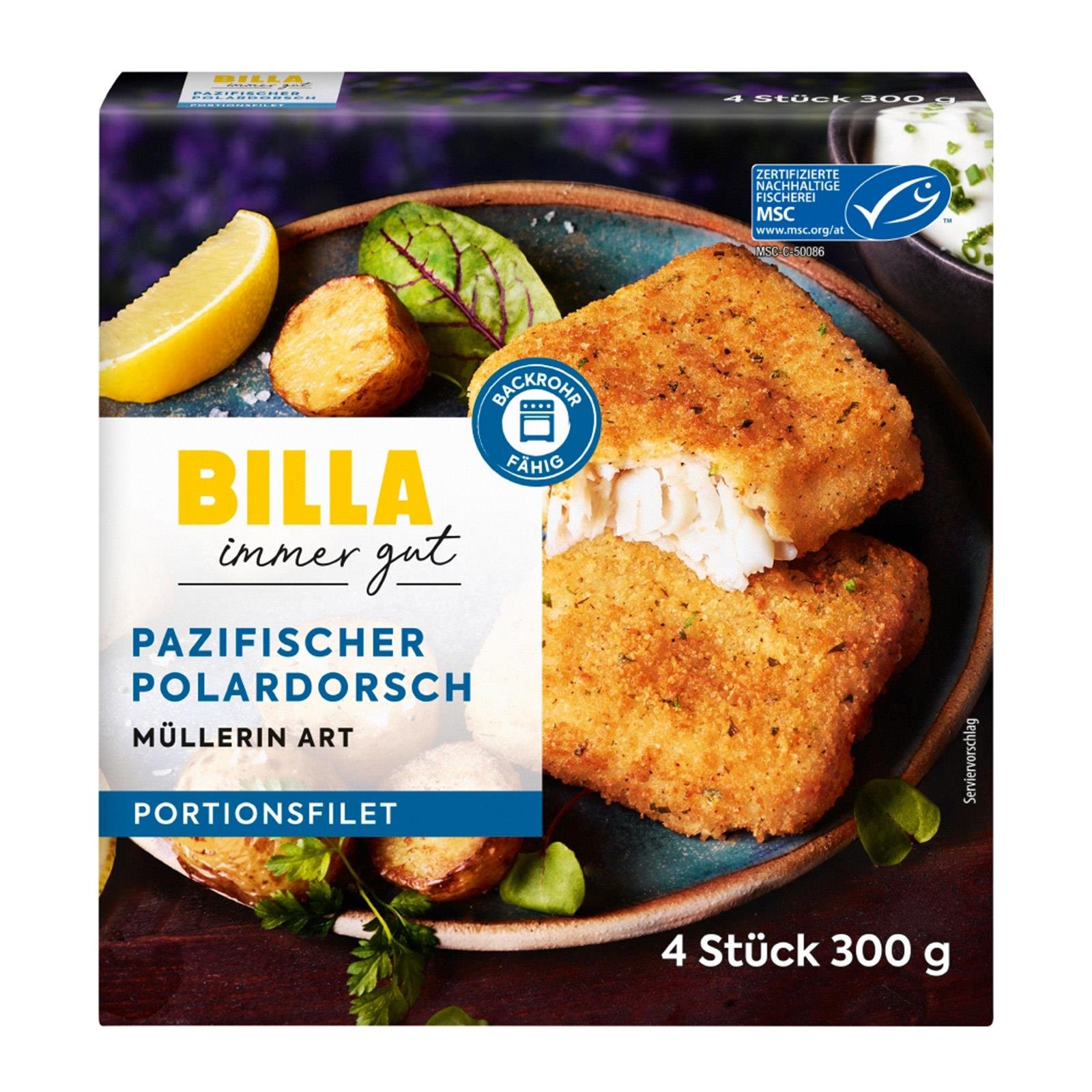 BILLA Pazifischer Polar-Dorsch Müllerin | BILLA Online Shop