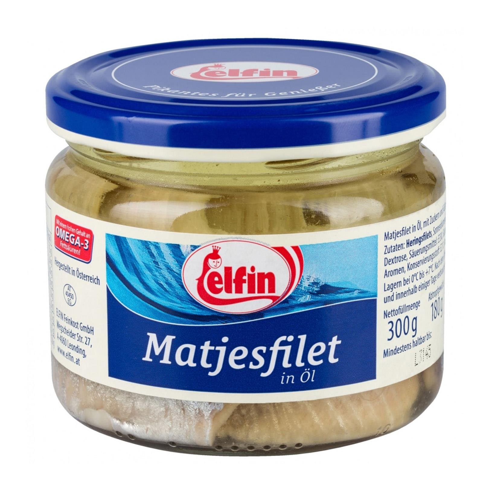 Elfin Matjesfilet in Öl | BILLA Online Shop