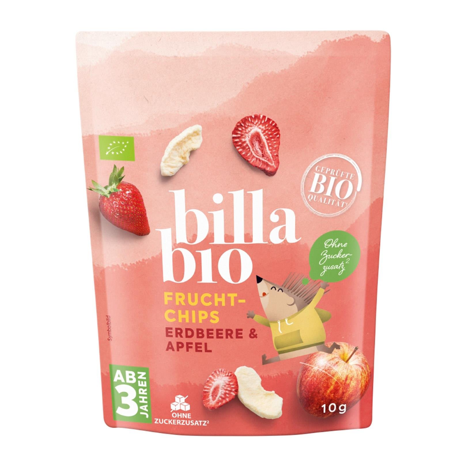 BILLA Bio Erdbeere & Apfel Frucht Chips | BILLA Online Shop