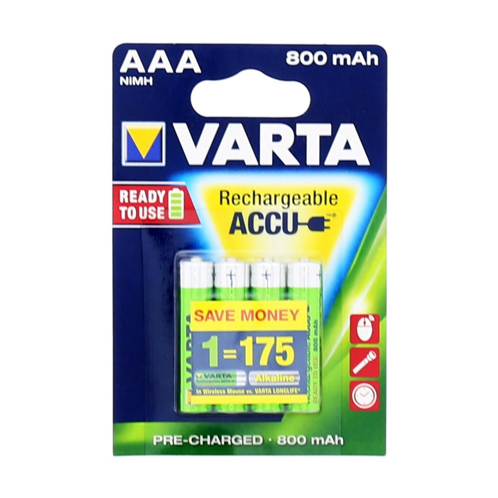 Varta Akku R2U AAA (800 mAh) | BILLA Online Shop