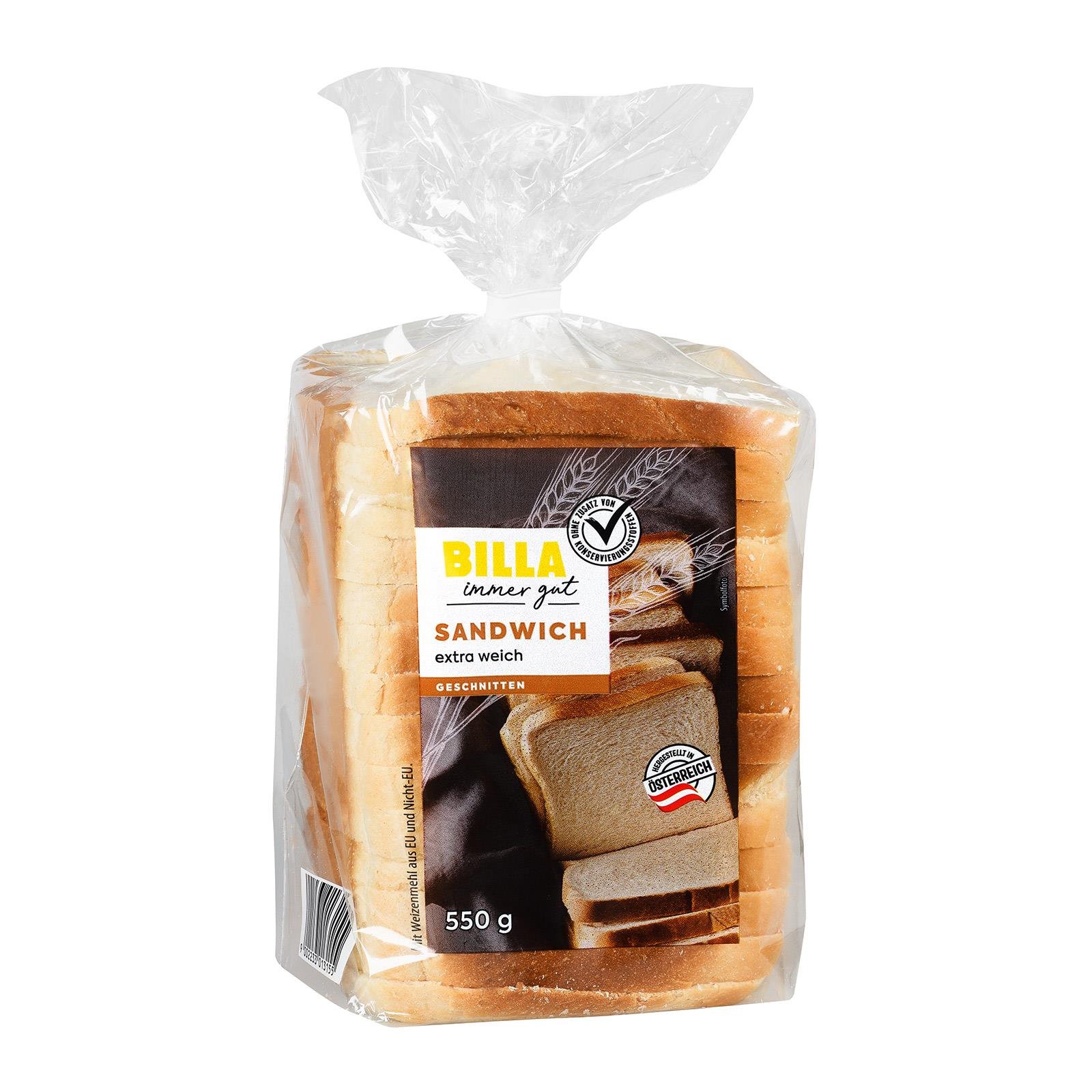 BILLA Sandwich Extra Weich | BILLA Online Shop