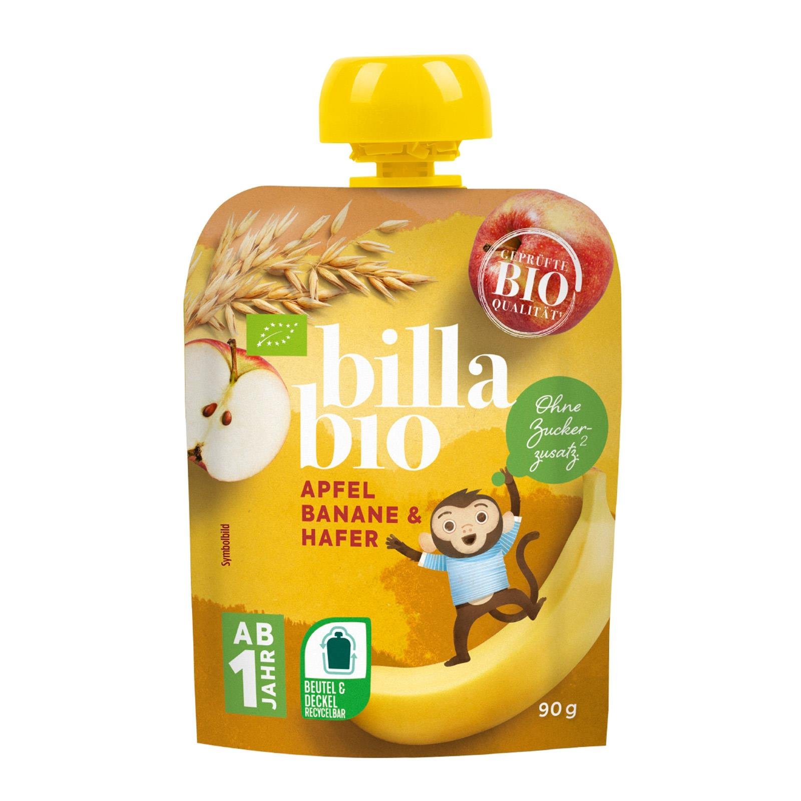 BILLA Bio Obstmus Apfel, Banane & Hafer | BILLA Online Shop