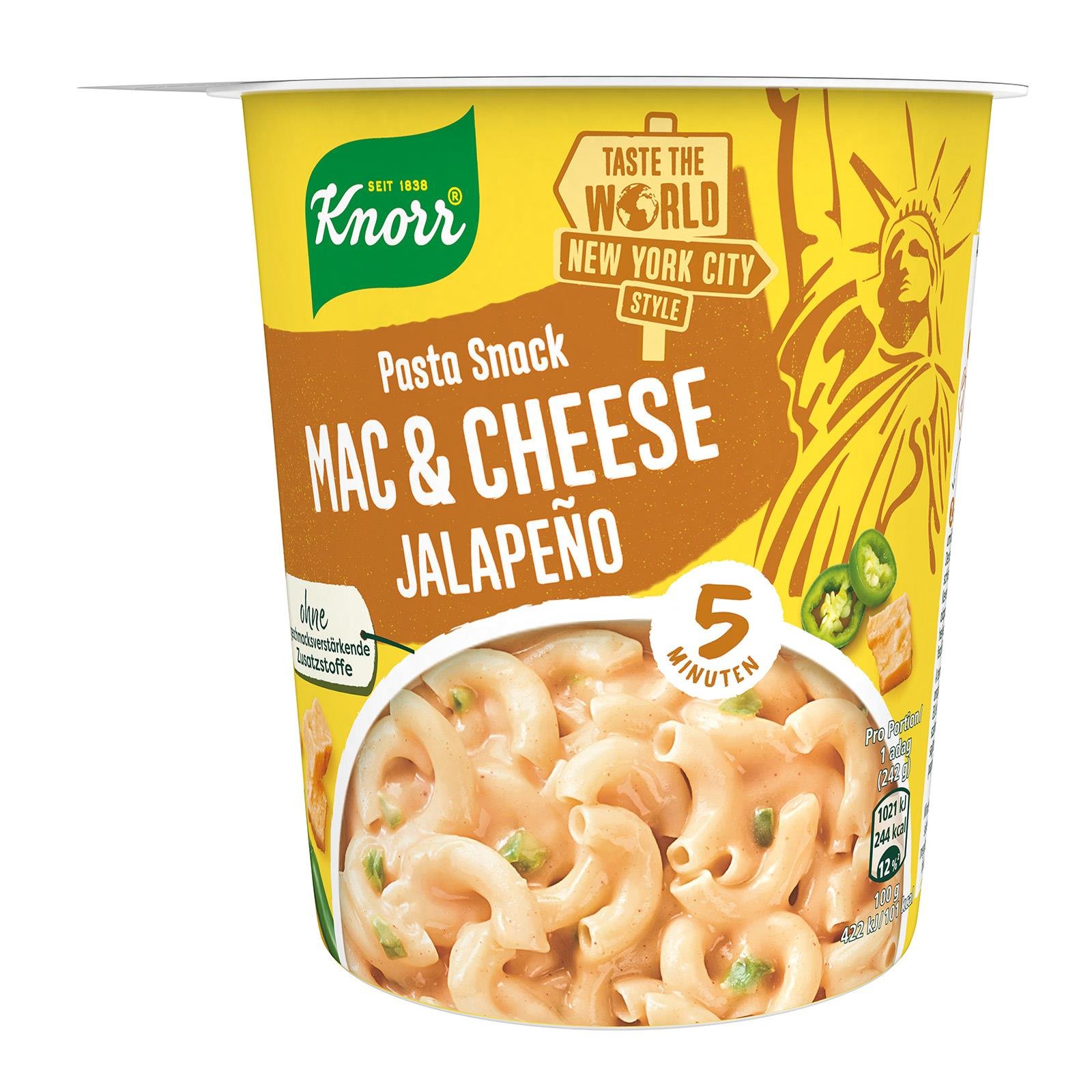 Knorr Pasta Snack Mac & Cheese Jalapeno | BILLA Online Shop