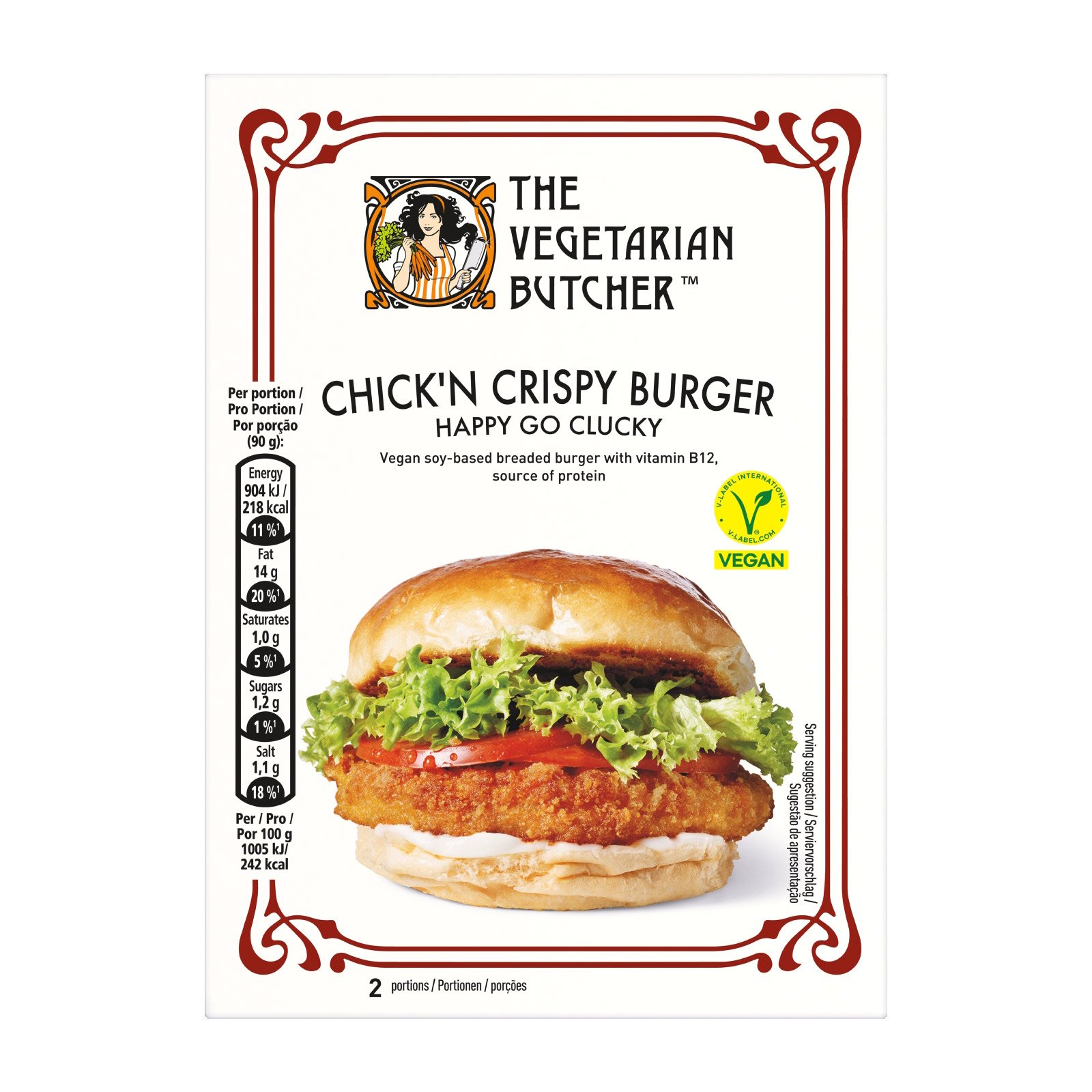 The Vegetarian Butcher Chick'n Crispy Burger | BILLA Online Shop