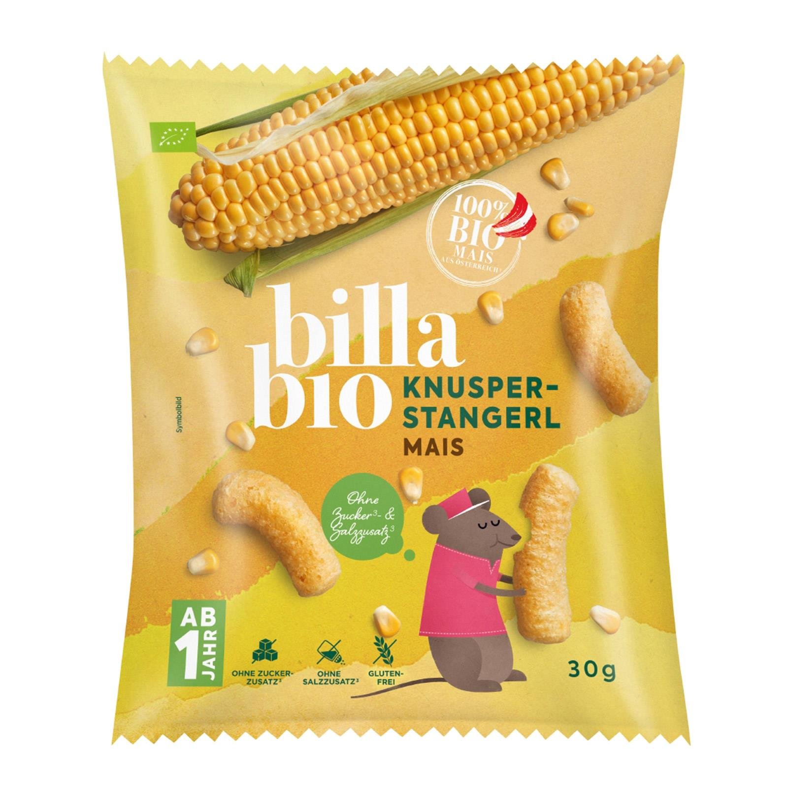 BILLA Bio Knusperstangerl Mais | BILLA Online Shop
