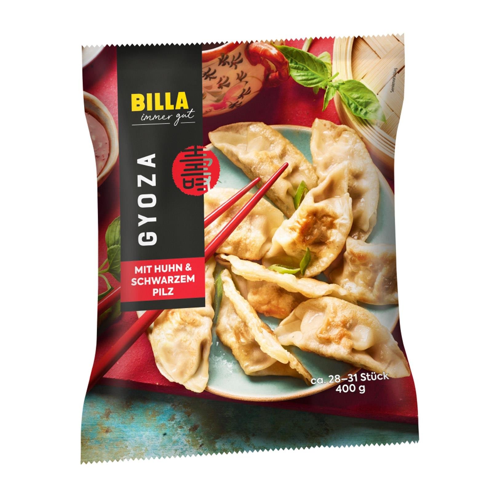 BILLA Gyoza mit Huhn & schwarzem Pilz | BILLA Online Shop