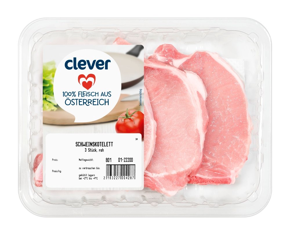 Clever Schweinskotelett | BILLA Online Shop