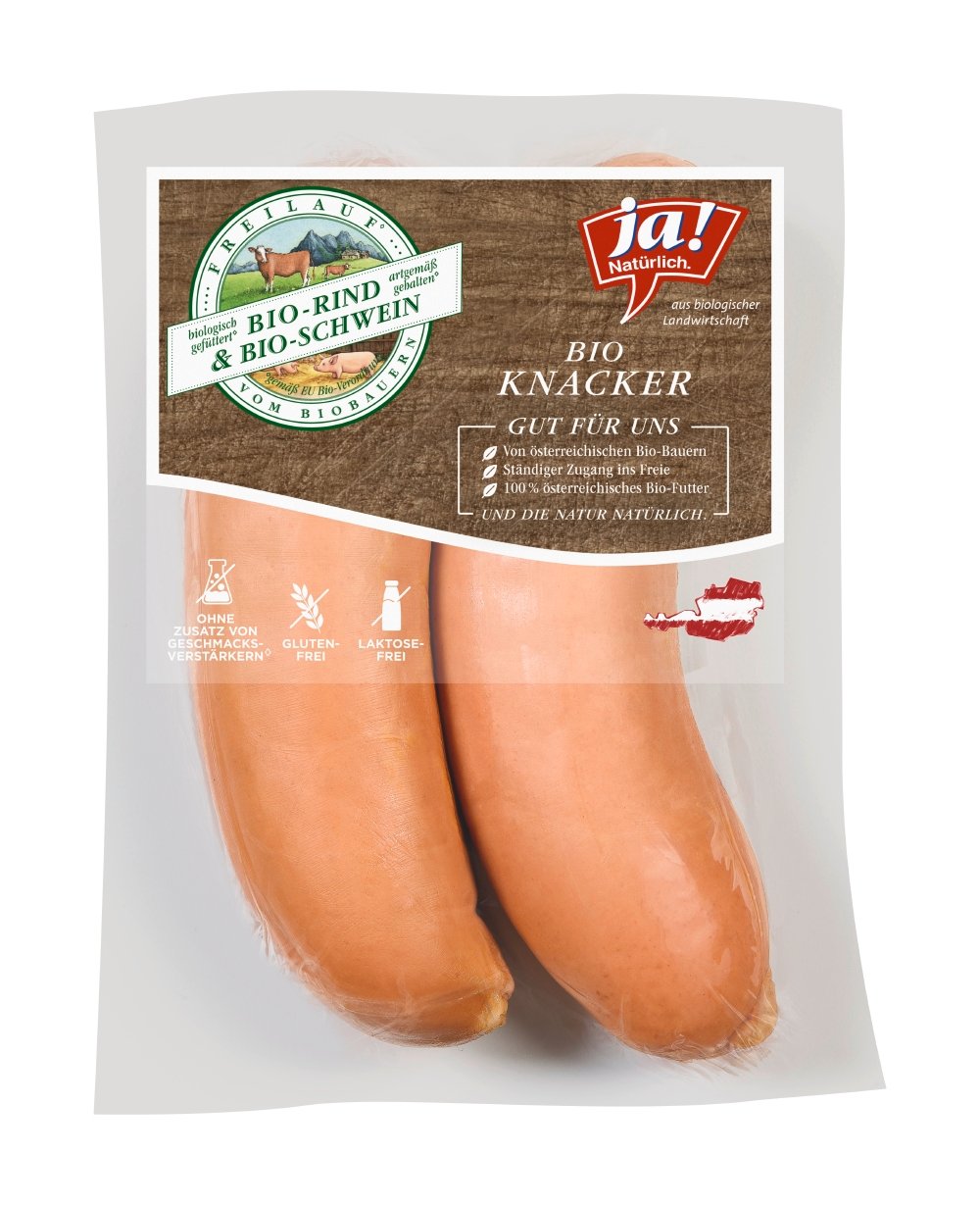 Ja! Natürlich Knacker | BILLA Online Shop