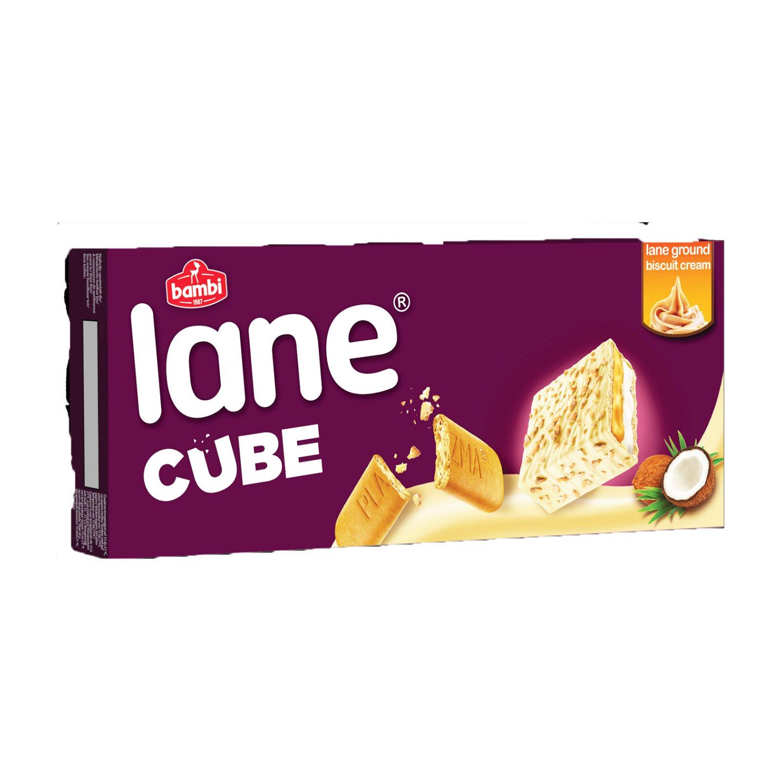 Bambi Lane Cube Weiße Schokolade | BILLA Online Shop