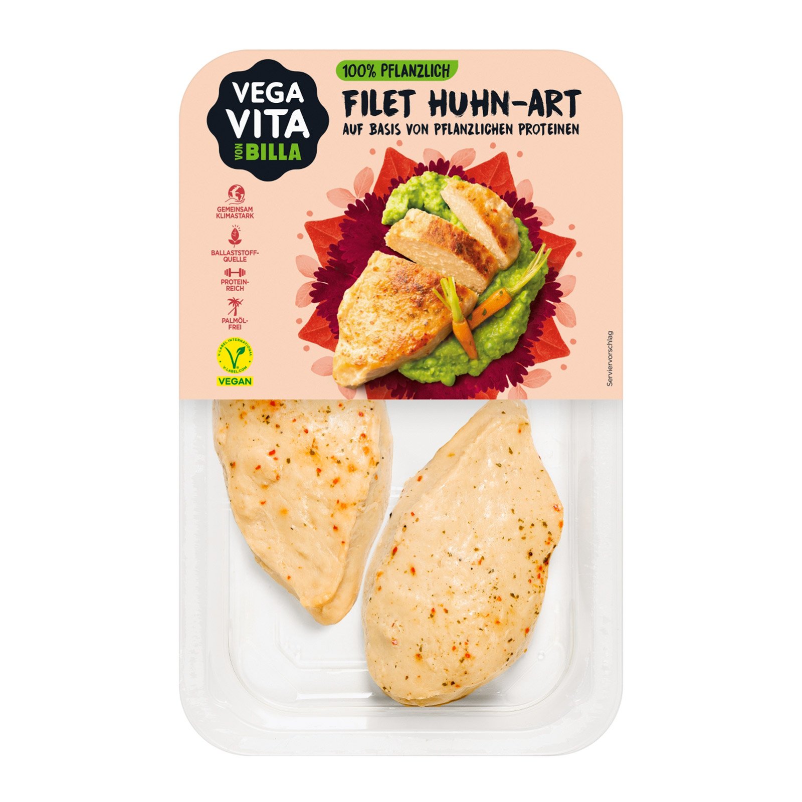 Vegavita Filet Huhn-Art | BILLA Online Shop