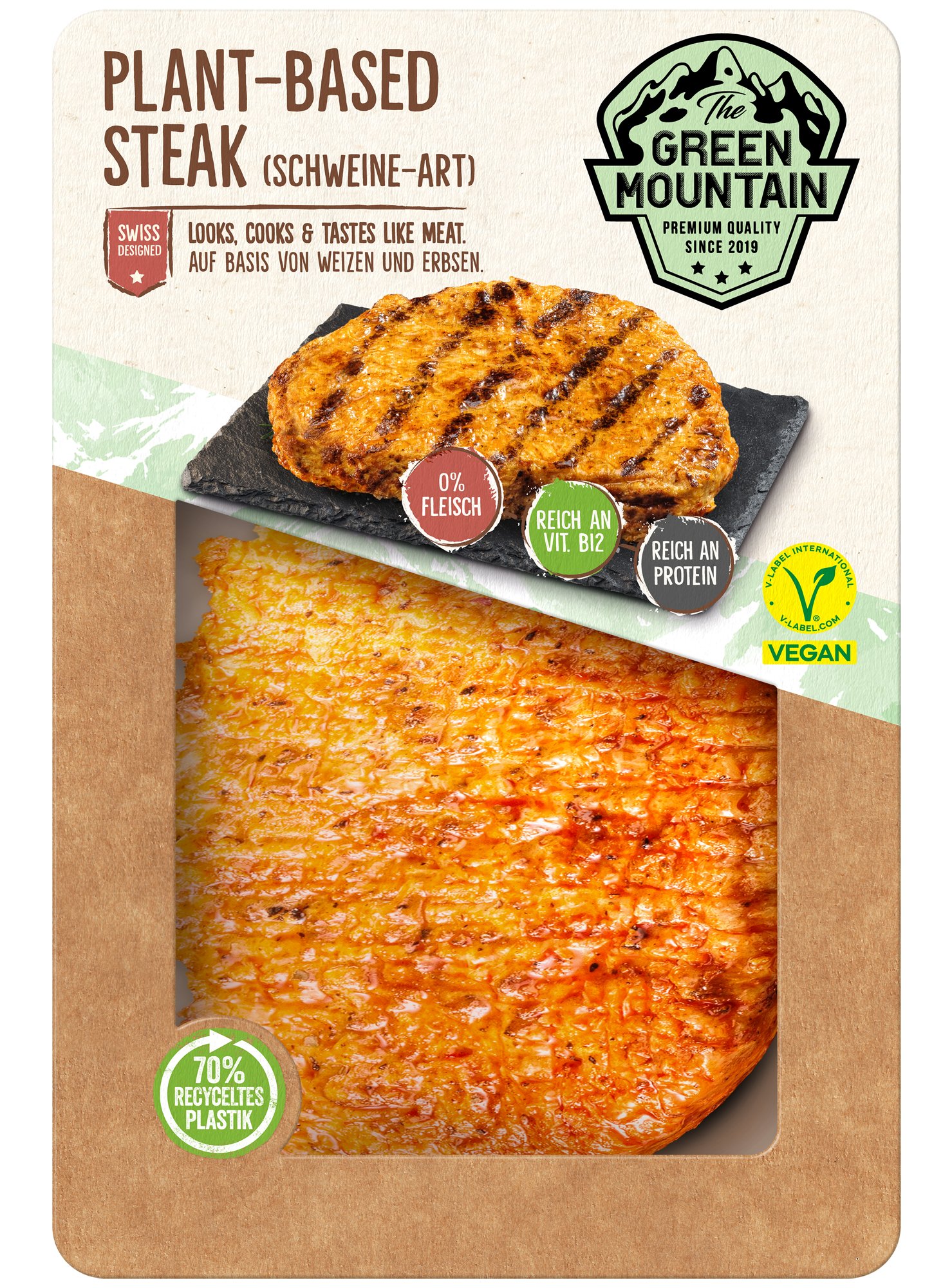 The Green Mountain Steak Schweine-Art | BILLA Online Shop
