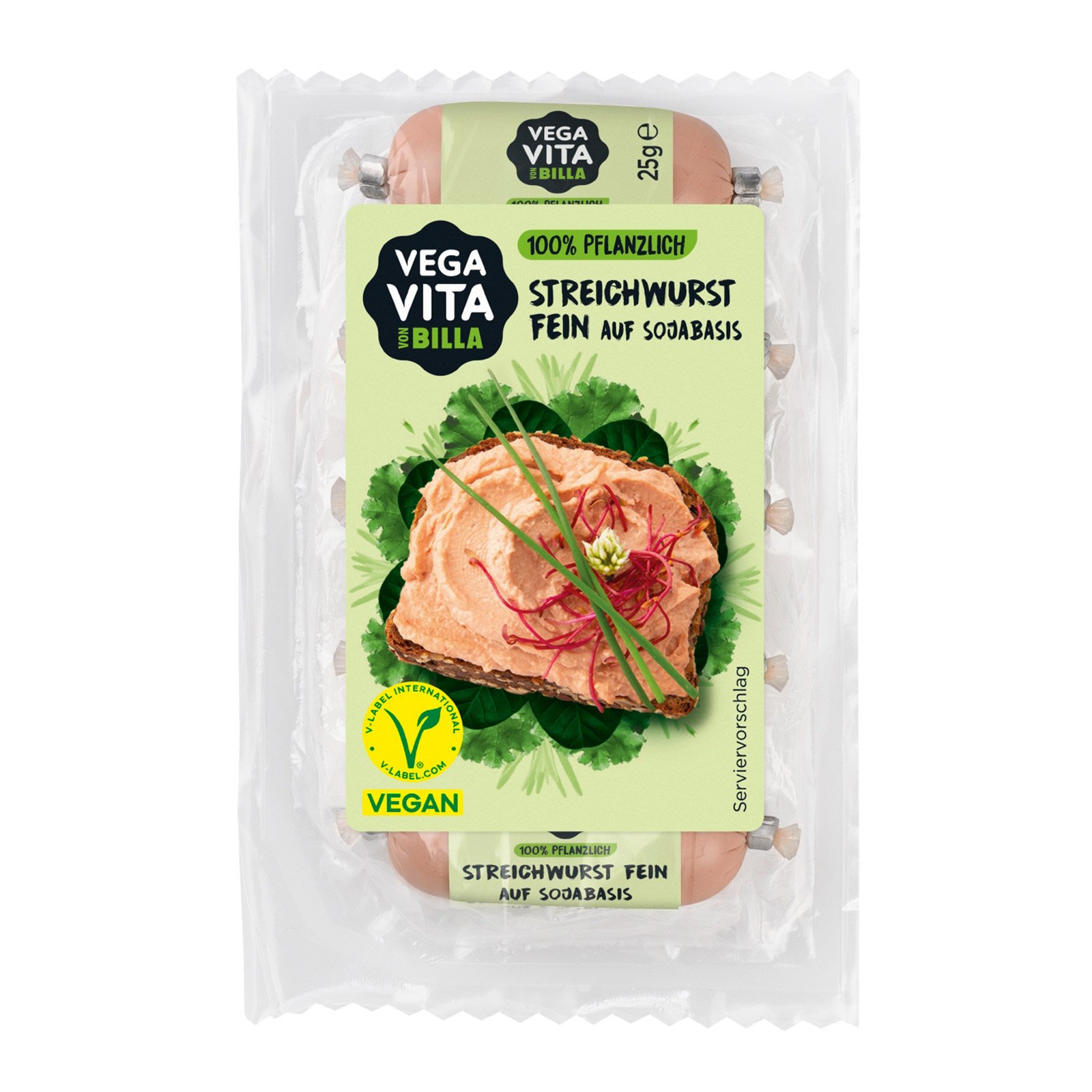 Vegavita Streichwurst Fein | BILLA Online Shop
