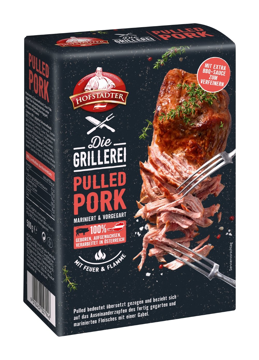 Hofstädter Die Grillerei Pulled Pork Sous Vide | BILLA Online Shop