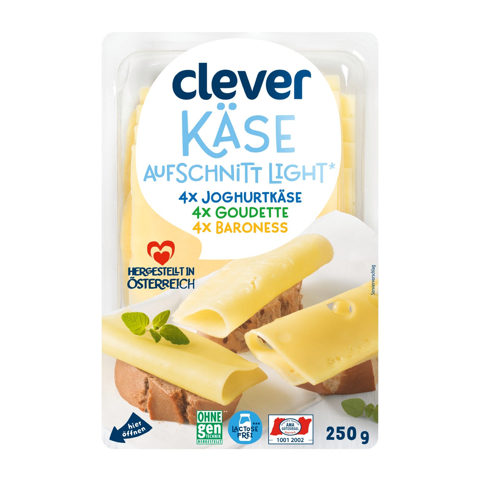 Clever Käseaufschnitt Light | BILLA Online Shop