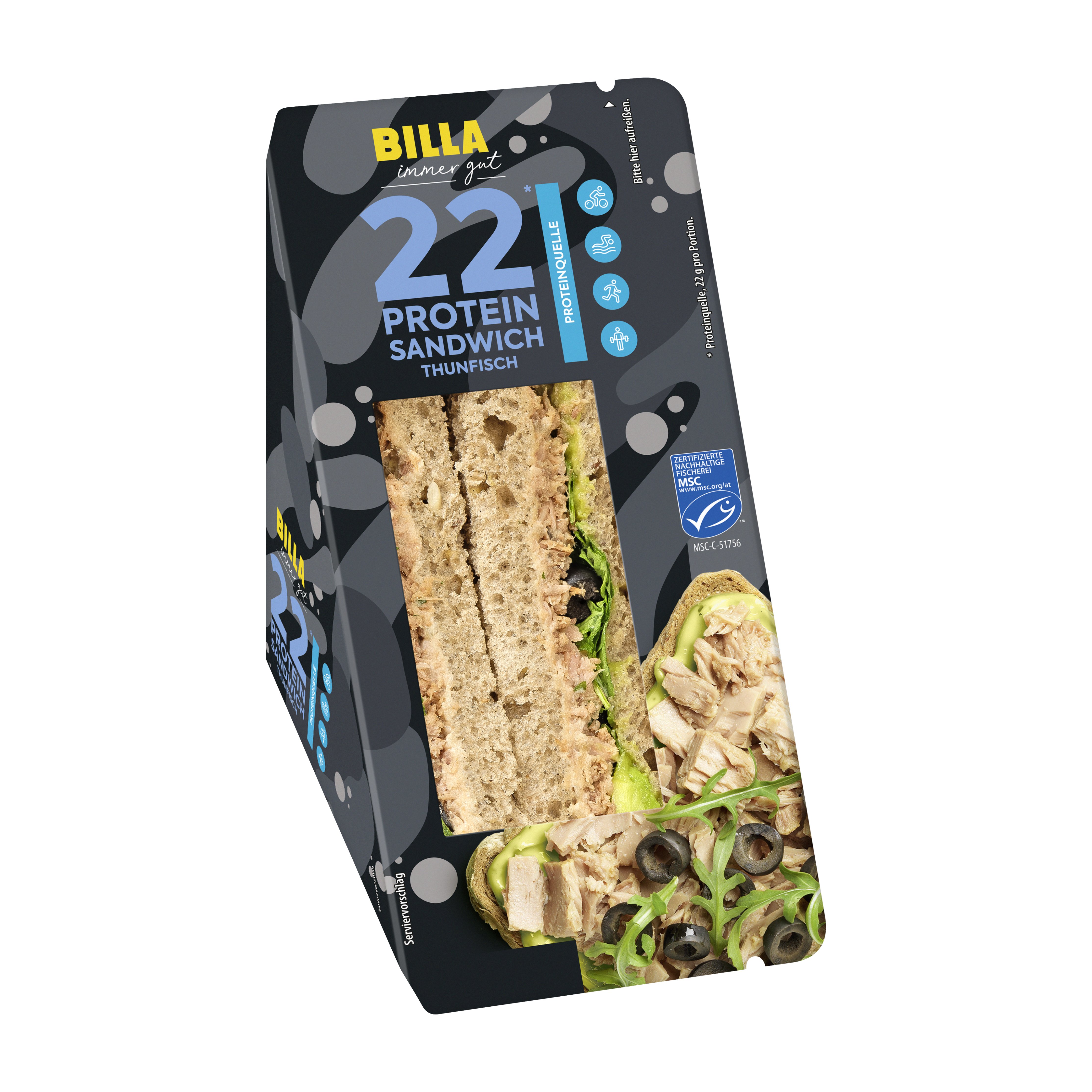 BILLA Sandwich Protein Thunfisch & Avocado | BILLA Online Shop