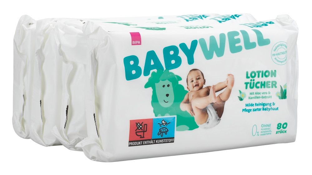 Babywell Lotion Tücher | BILLA Online Shop