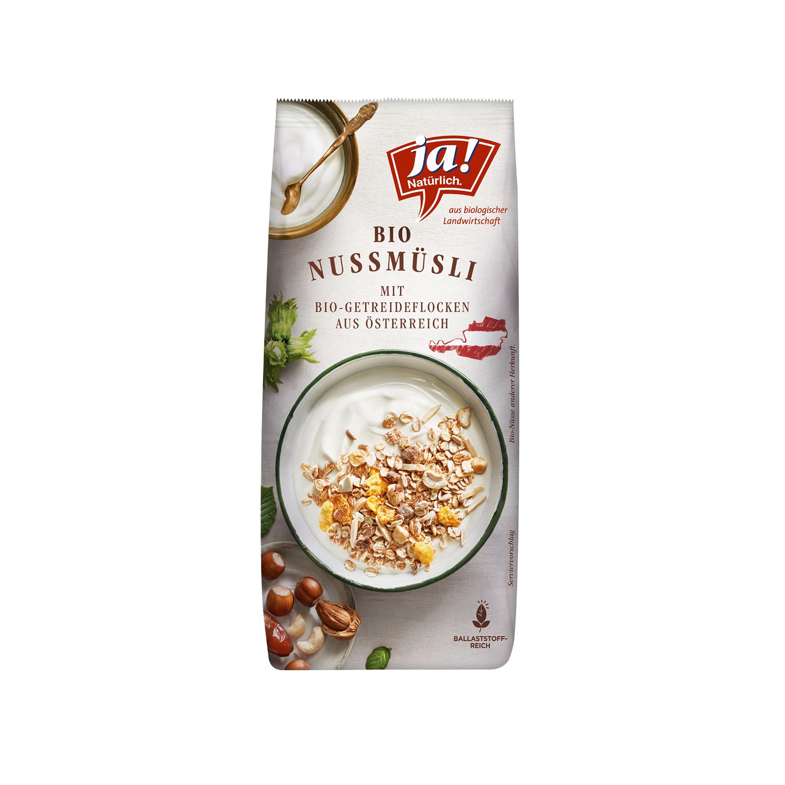 Ja! Natürlich Bio-Nussmüsli | BILLA Online Shop