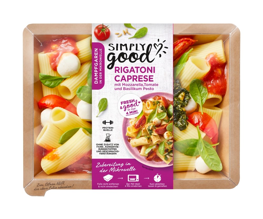 Simply Good Rigatoni Caprese | BILLA Online Shop