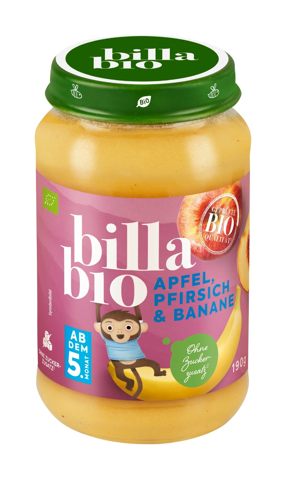 BILLA Bio Apfel, Pfirsich und Banane | BILLA Online Shop
