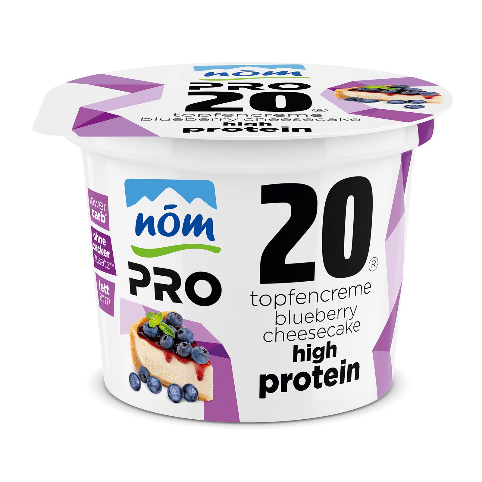 nöm PRO Blueberry Cheesecake Protein Topfencreme | BILLA Online Shop