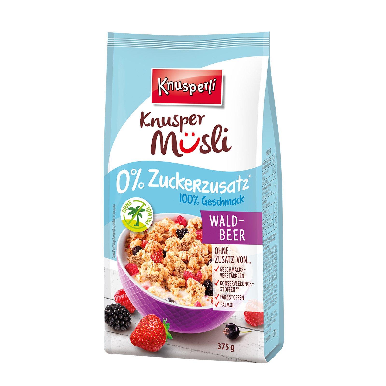 Knusperli Waldbeer ohne Zuckerzusatz | BILLA Online Shop