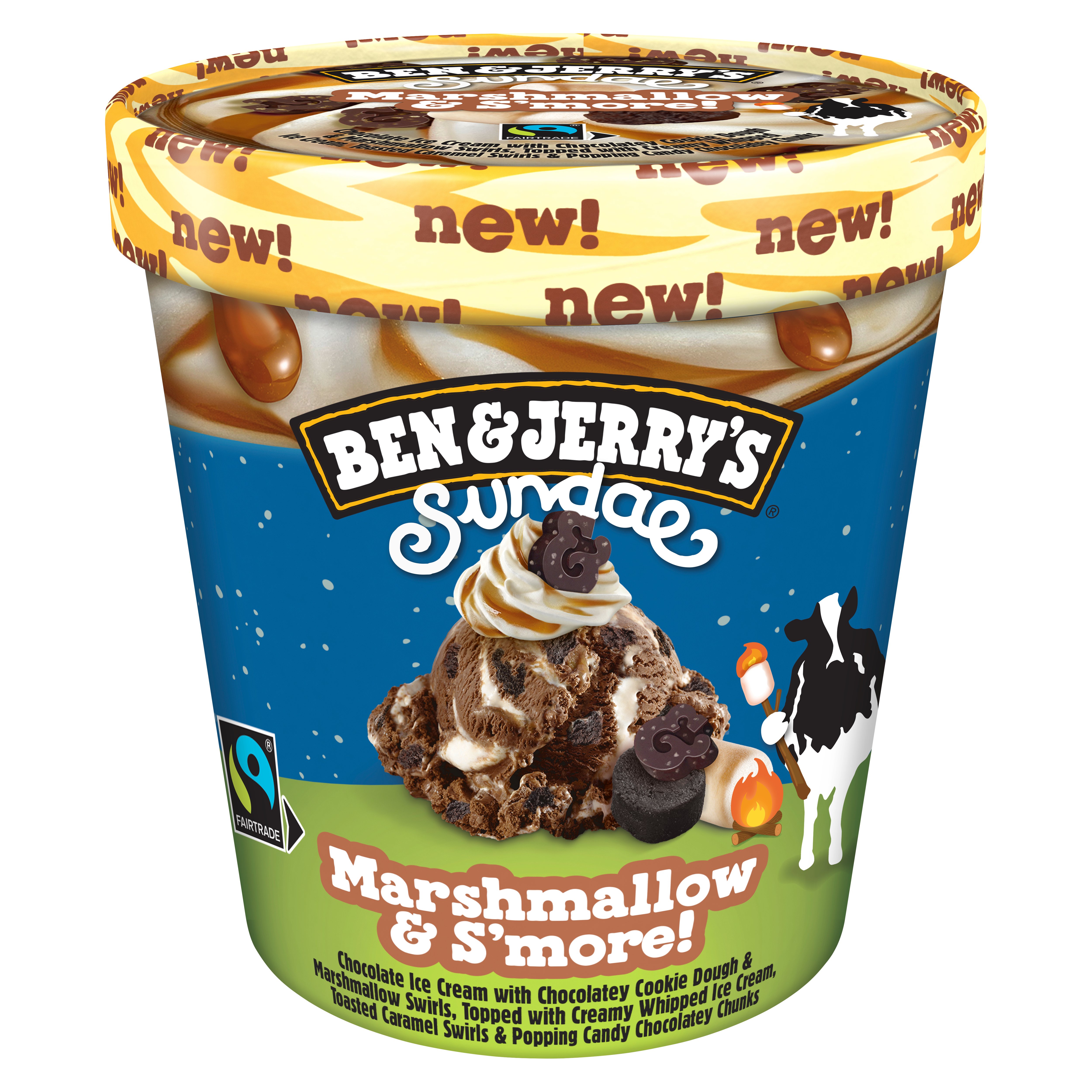 Ben & Jerry's Marshmallow & S'more | BILLA Online Shop