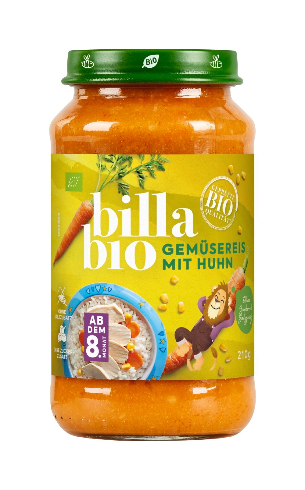 BILLA Bio Gemüsereis mit Huhn | BILLA Online Shop