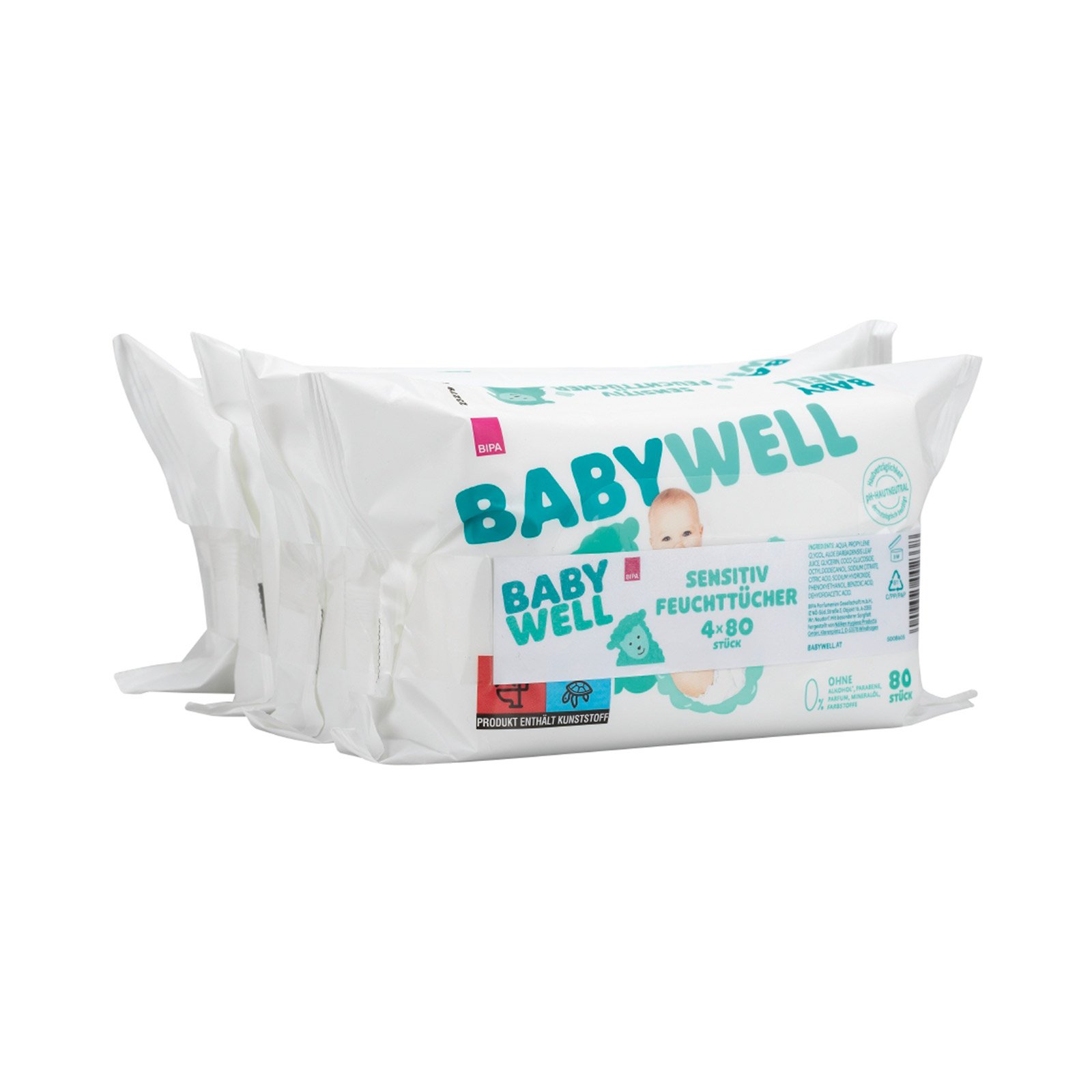 Babywell Feuchttücher Sensitiv | BILLA Online Shop
