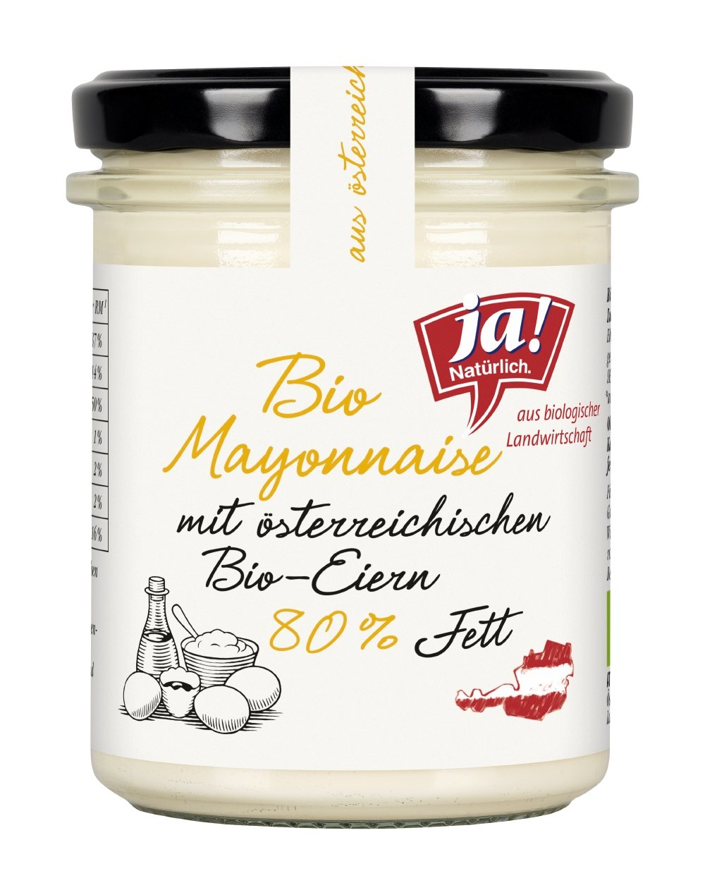 Ja! Natürlich Bio-Mayonnaise | BILLA Online Shop