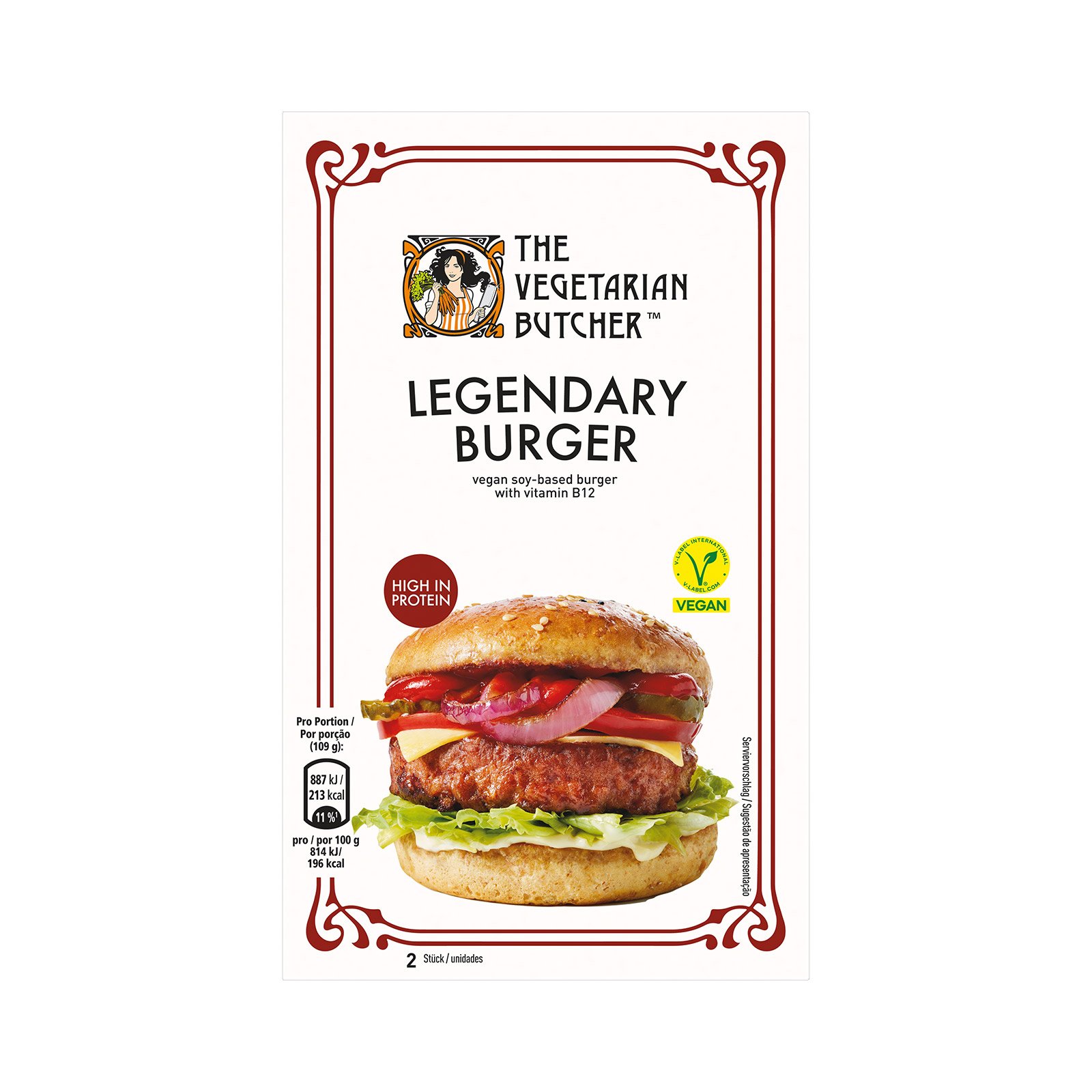 The Vegetarian Butcher Legendary Burger | BILLA Online Shop