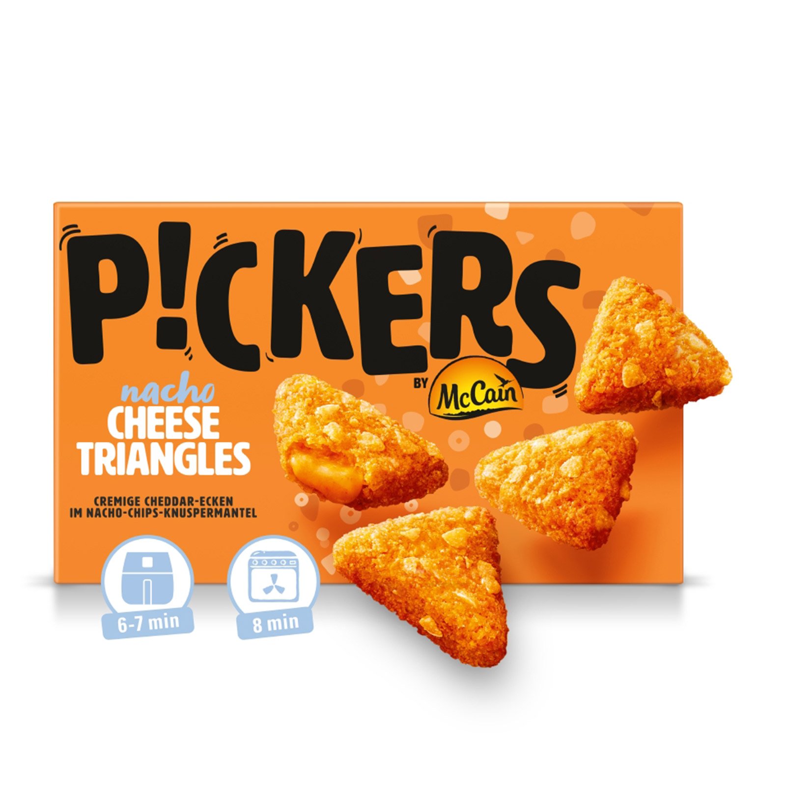 McCain Pickers Nacho Cheese Triangles | BILLA Online Shop