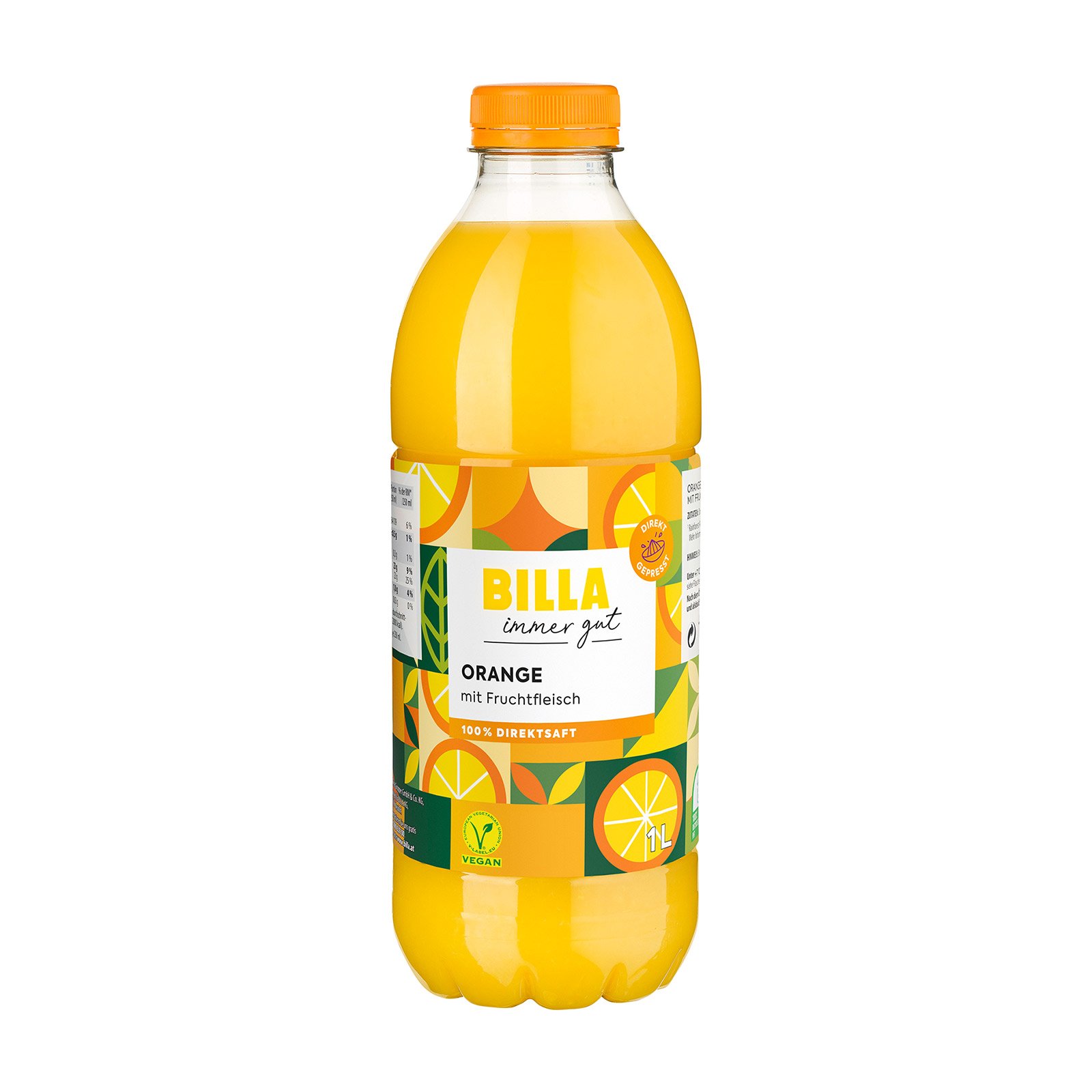BILLA Direktsaft Orange mit Fruchtfleisch | BILLA Online Shop