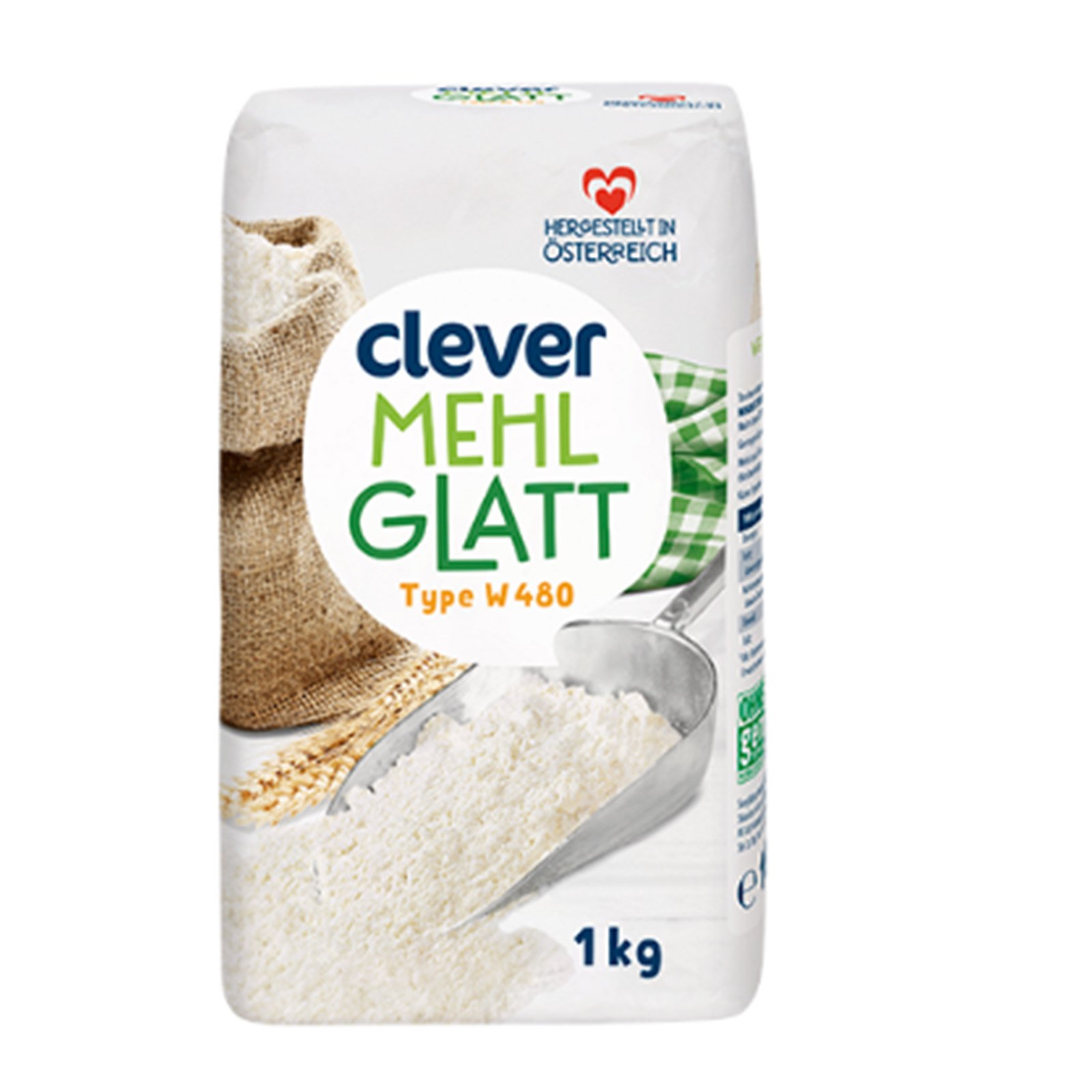 Clever Weizenmehl Glatt | BILLA Online Shop