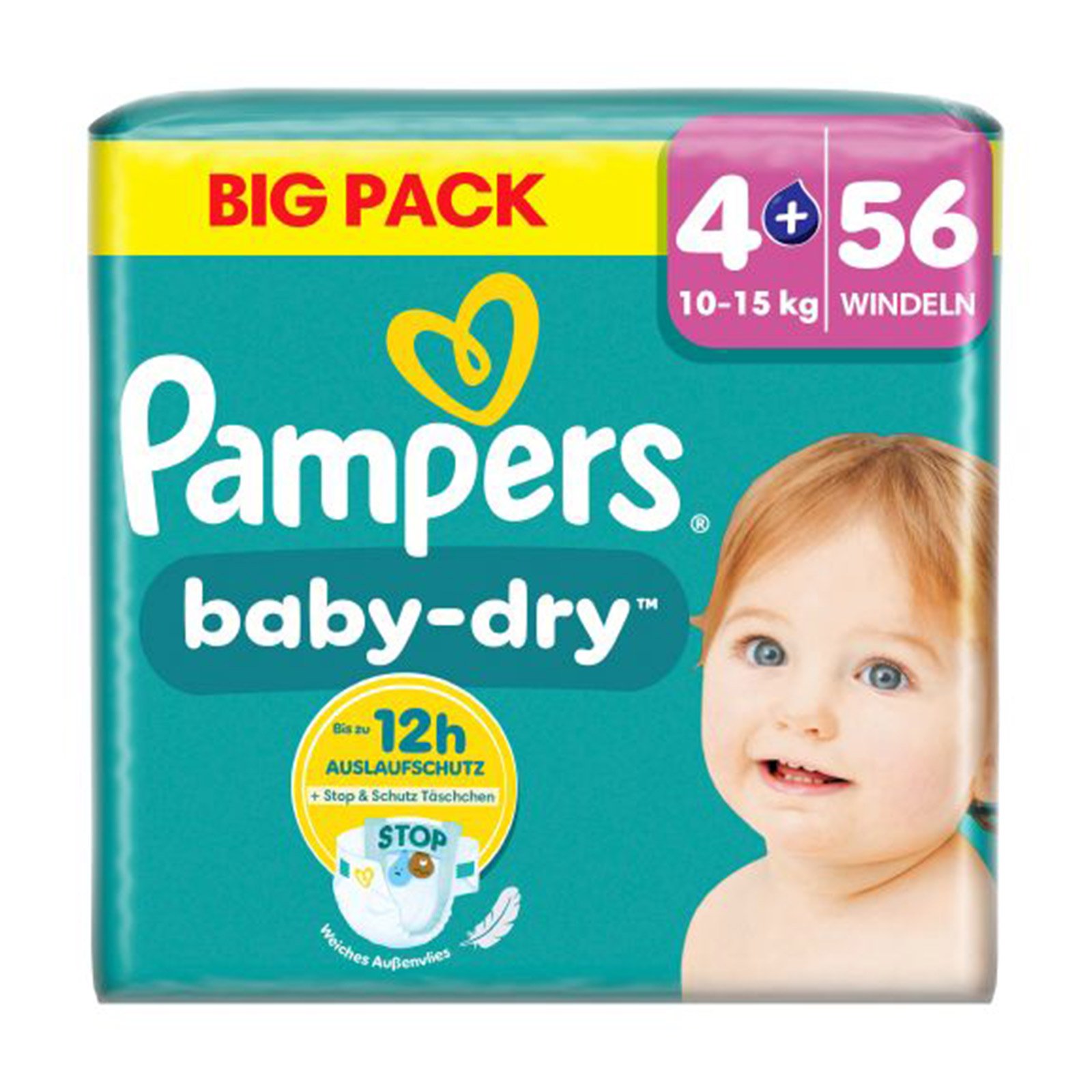 Pampers Windeln Baby Dry Gr.4+ Maxi Plus | BILLA Online Shop