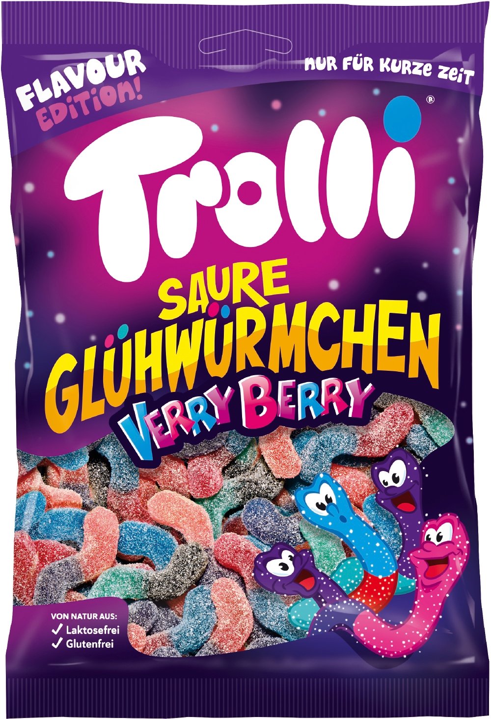 Trolli Saure Glühwürmchen 'Verry Berry' | BILLA Online Shop