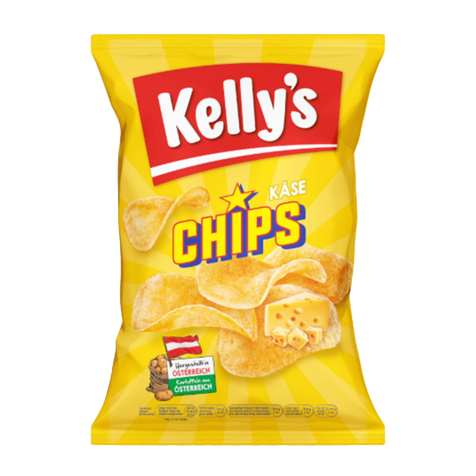 Kelly´s Chips Käse | BILLA Online Shop