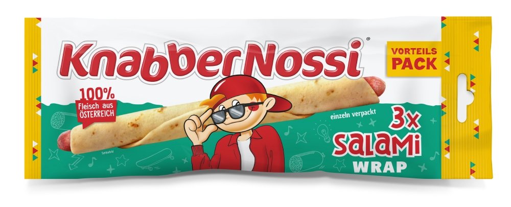 Knabber Nossi Wrap 3er | BILLA Online Shop